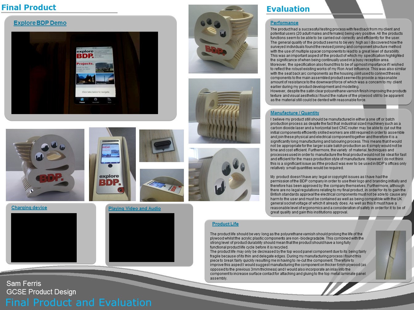 GCSE Product Design: March 2017