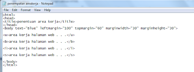 HTML adalah ~ Input Data