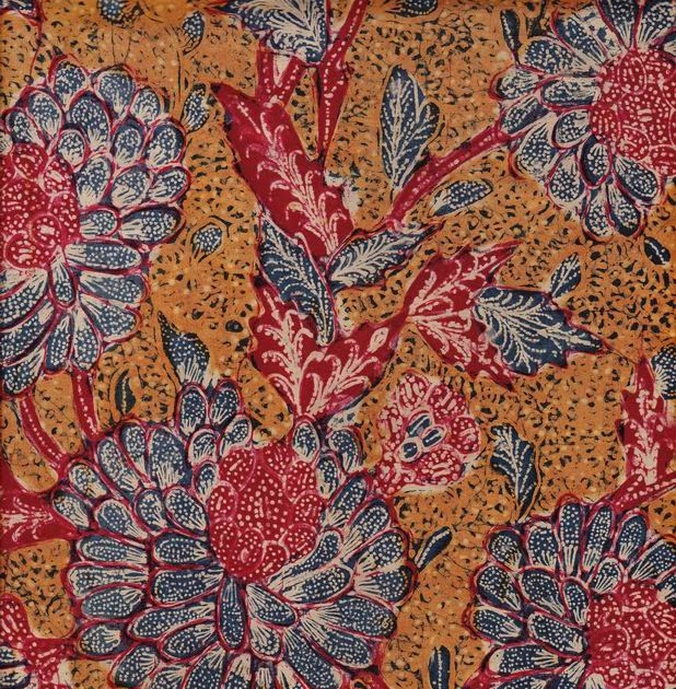 Konsep Motif Bunga Pada Kain Batik