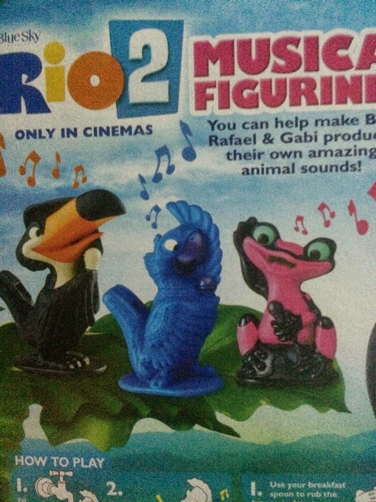 a day in a zoider's world: nestle cereal - rio 2 musical figurine