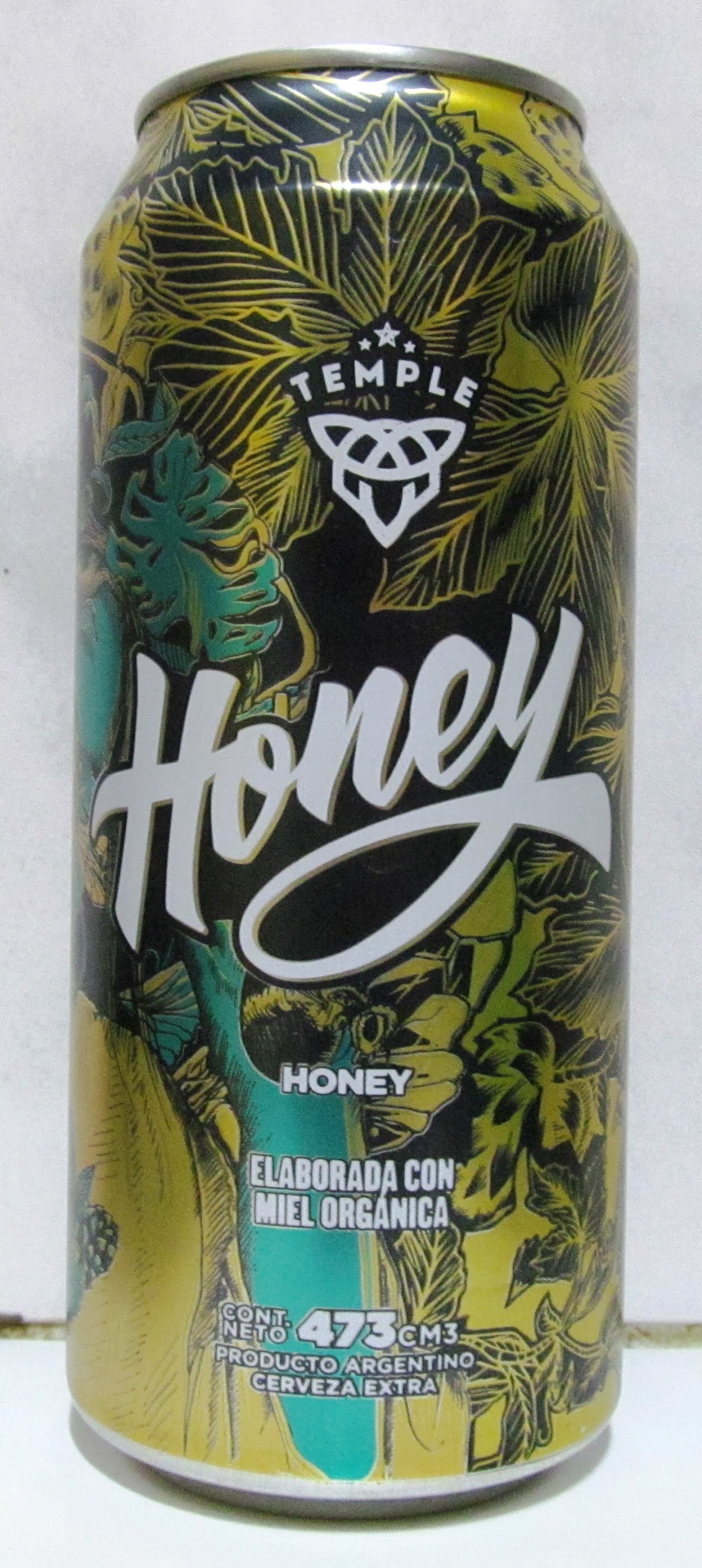LATAS Y BOTELLAS COLECCIÓN: LATA CERVEZA TEMPLE HONEY 473 ML , ORIGEN ...