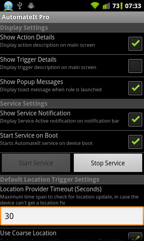 Android Muzikant: AutomateIt - Automate Your Android