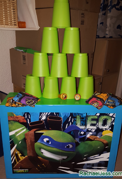 Creating Teenage Mutant Ninja Turtle Stacking Cups Game - Lifestyle ...
