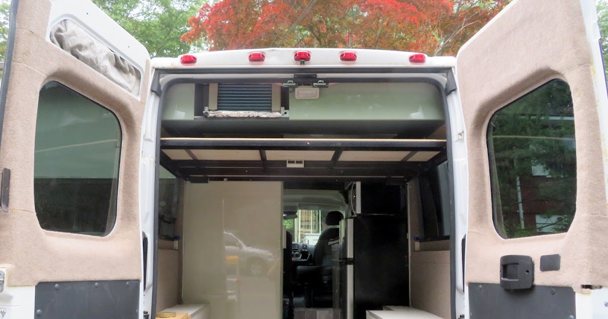 Ultimate Promaster Conversion: Finishing: Transformable Bed