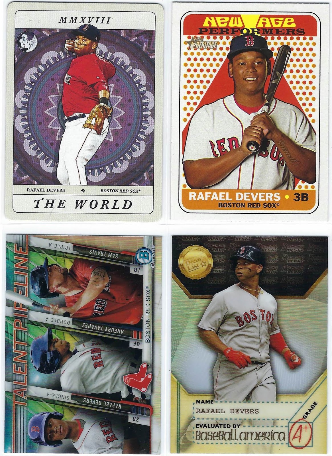 Cardboard Greats: Focusing on Red Sox Cards; Card Show Recap #16