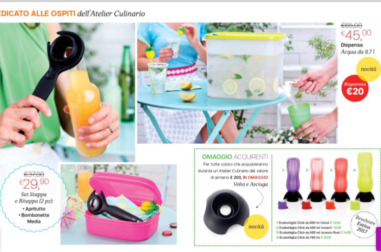 ...Il mondo di Elena...: Nuovo Volantino Offerte Tupperware 3 Luglio al ...