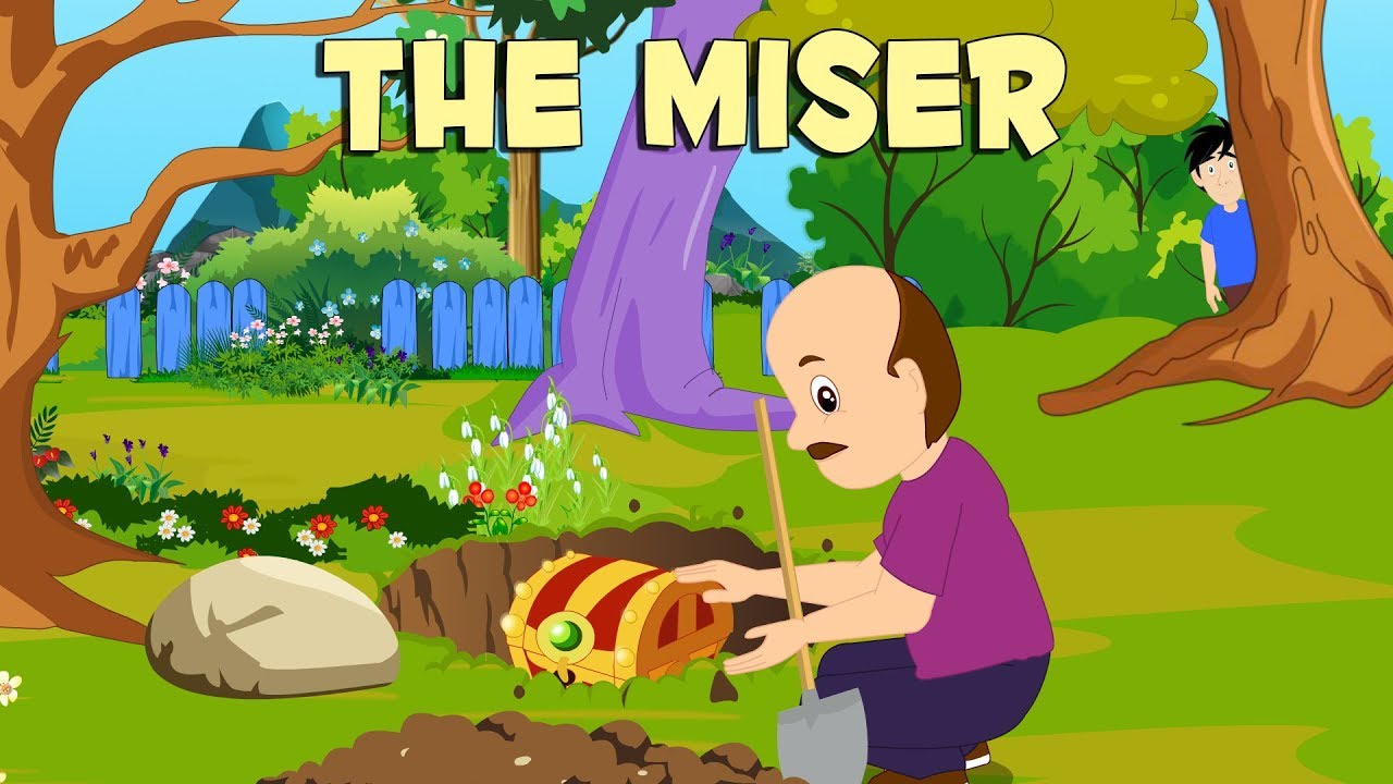 The Miser And His Gold Kids Education the-miser-and-his-gold-kids-education