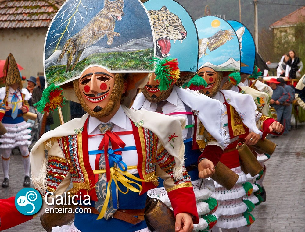 FRONTIBERIA: GALICIA: Entroido en LAZA