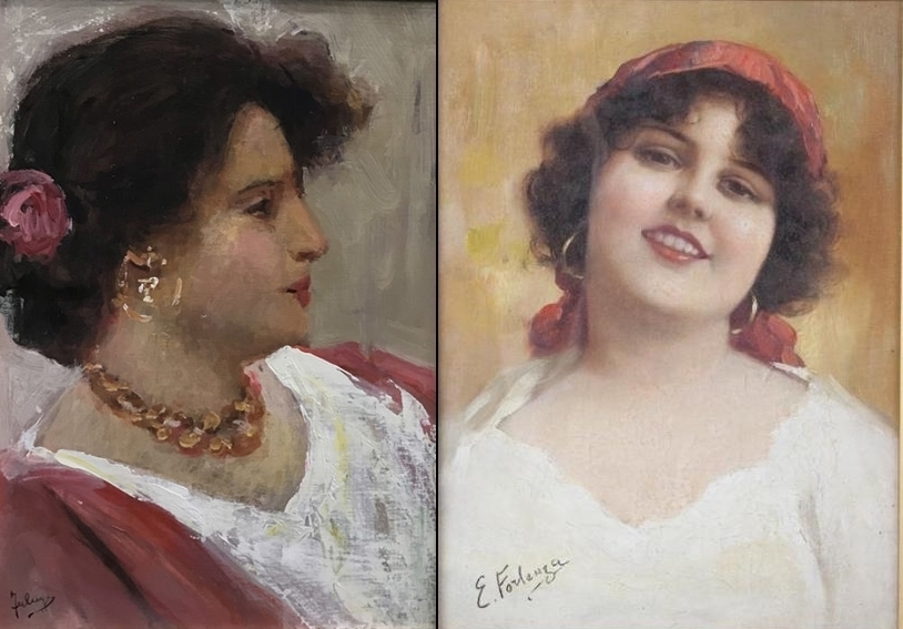 Eduardo FORLENZA (Napoli, 1861-1934) | Catherine La Rose ~ The Poet of ...