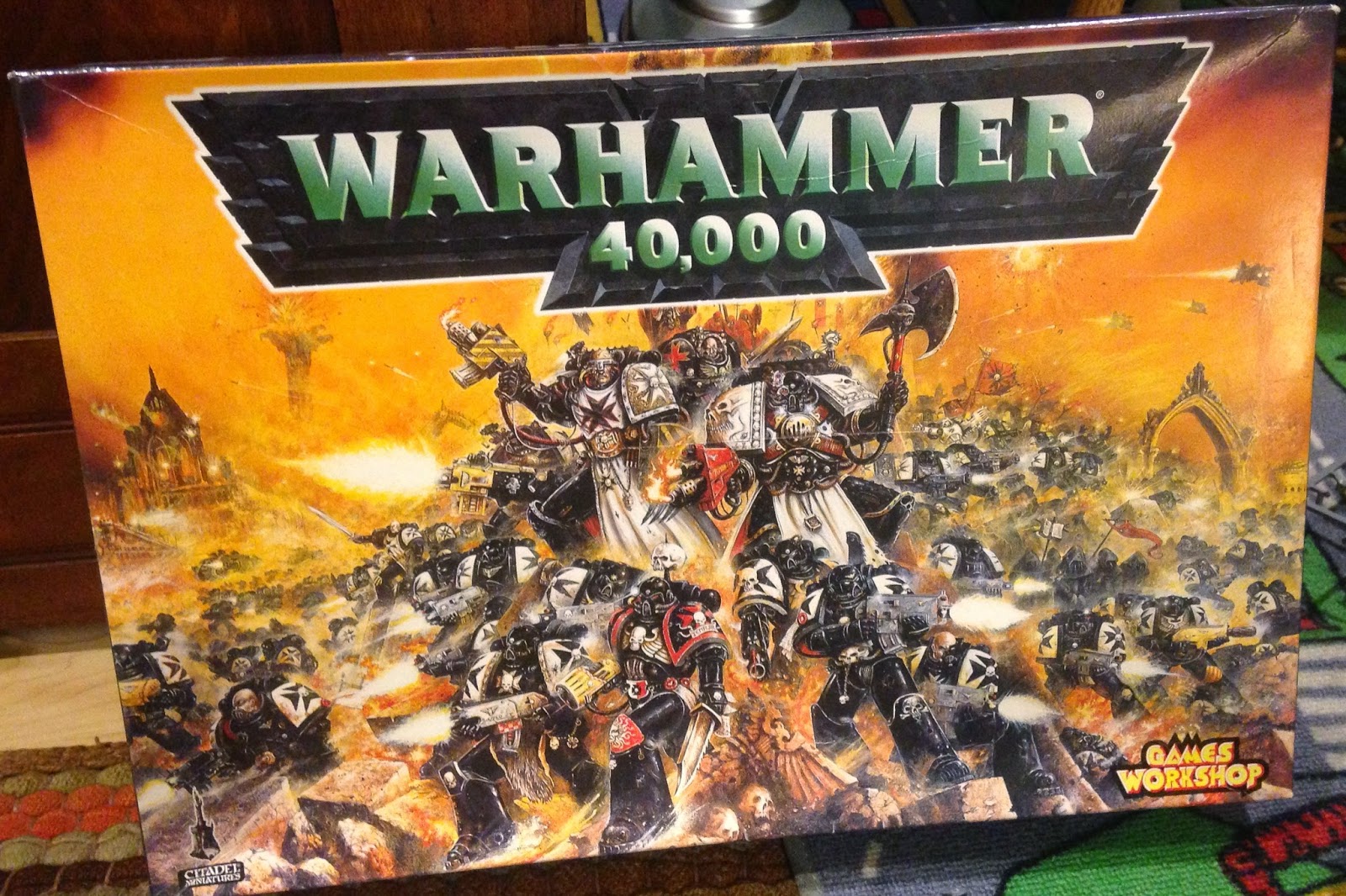 Battle Gaming One: Warhammer 40K -- Old School Warhammer Models (Blood ...