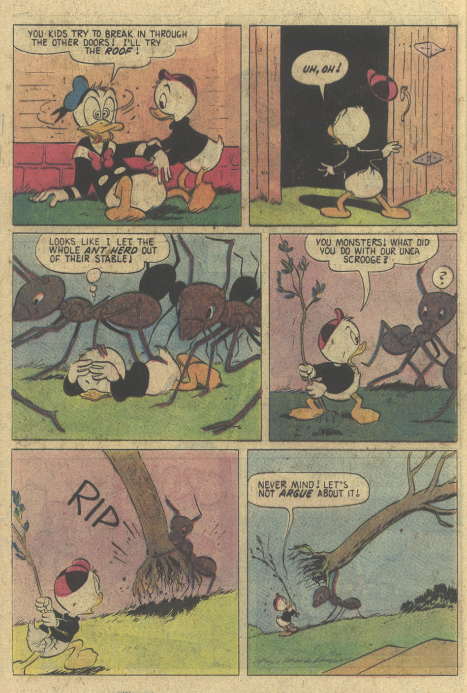 Titanic Ants! (DONALD DUCK #192) Carl Barks (FROM DONALD DUCK #60 ...