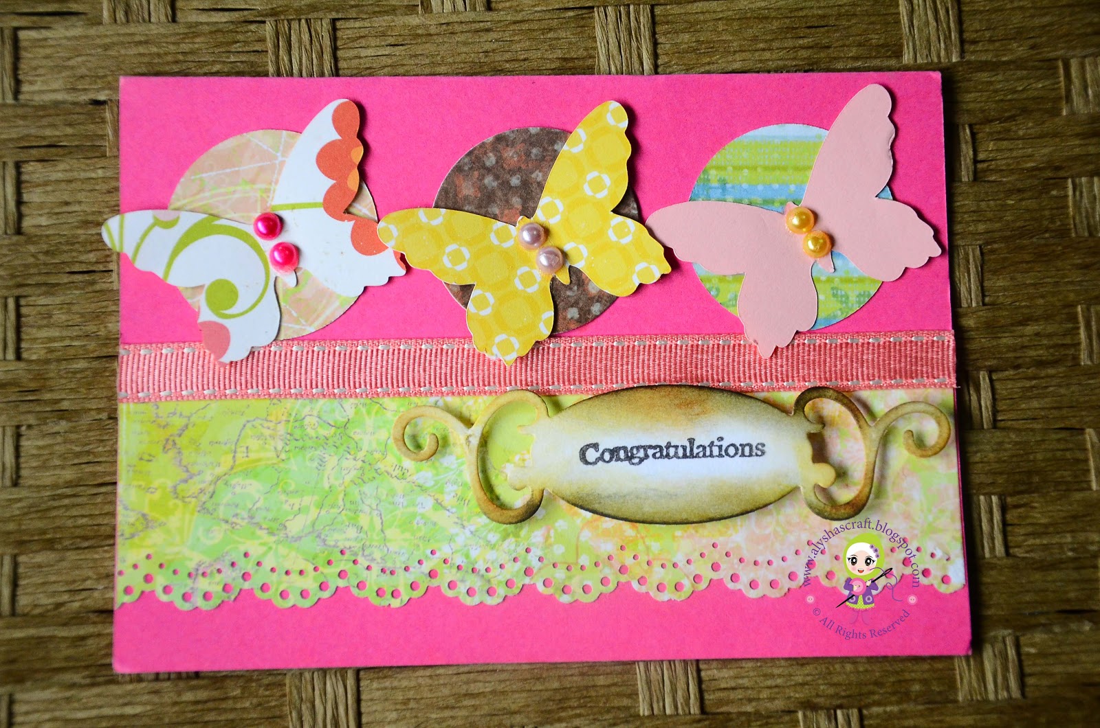 Congratulation Handmade card | Alysha's Craft
