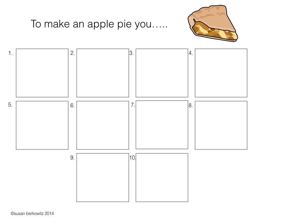 Susan Berkowitz’s Free Apple Pie Sequencing - Classroom Freebies