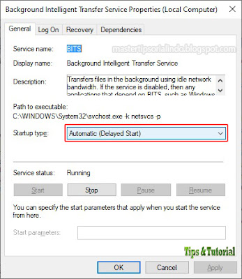 Cara Memperbaiki Background Intelligent Transfer Service (BITS) di ...