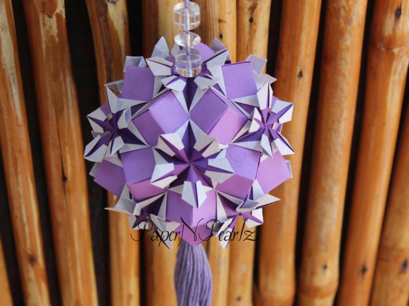 Origami Kusudama Estrella Flor | Paper N Pearlz