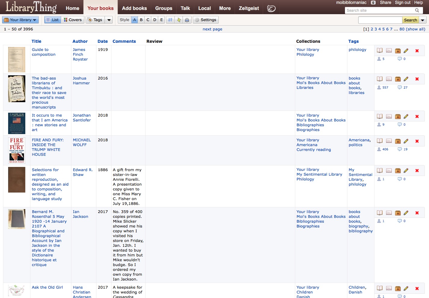 My Sentimental Library: On Keeping Informed In the Book World
