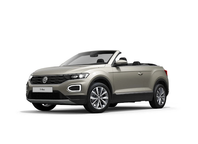 Volkswagen T-Roc Cabriolet (2020 à 2024) - Couleurs, code peinture