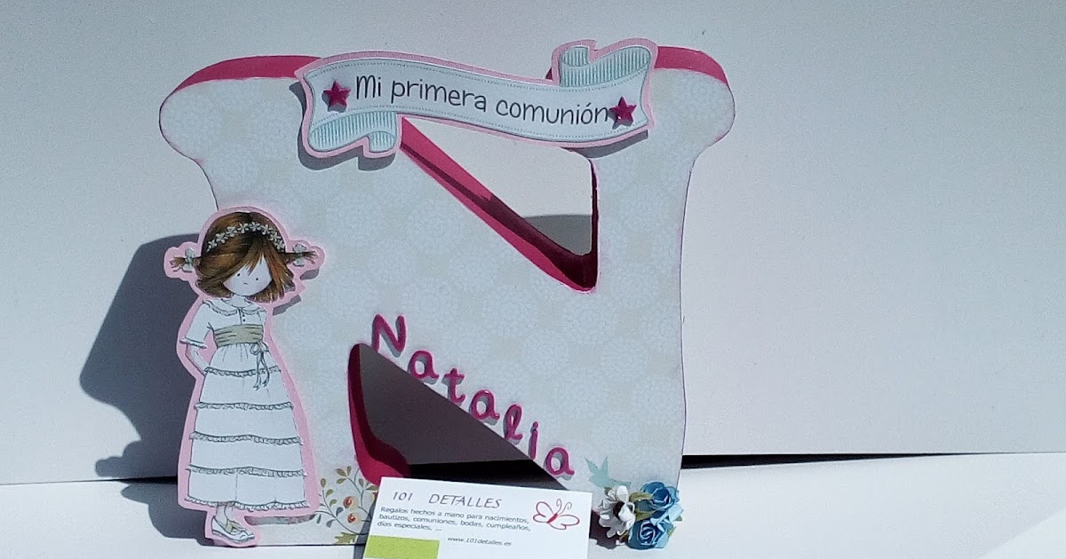 101 detalles: Letra Natalia.