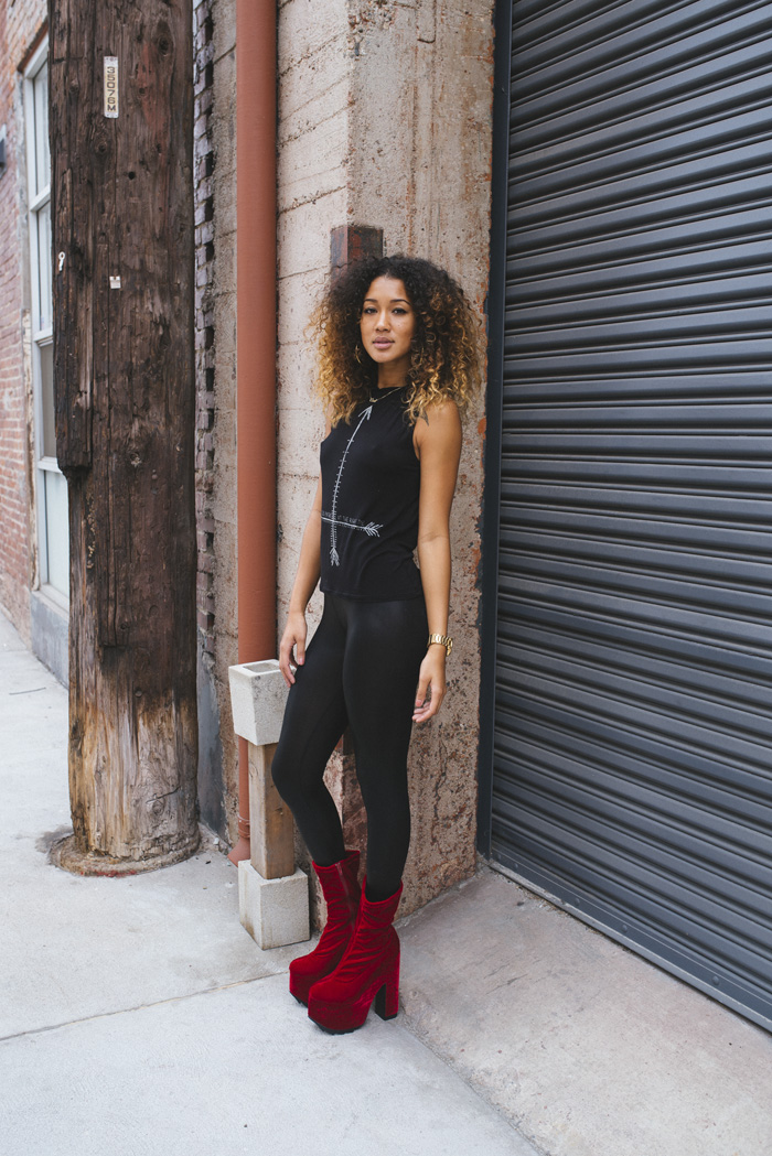 Tilted Sole Blog: On the Street: Ashley Coco in Y.R.U. Labyrinth