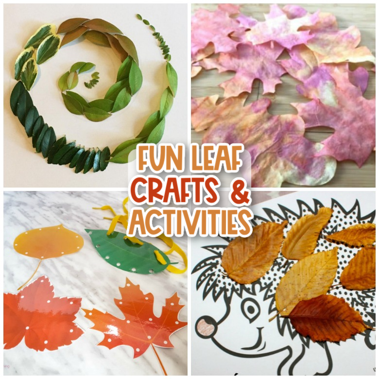 Fun Leaf crafts & Activities - Messy Little Monster