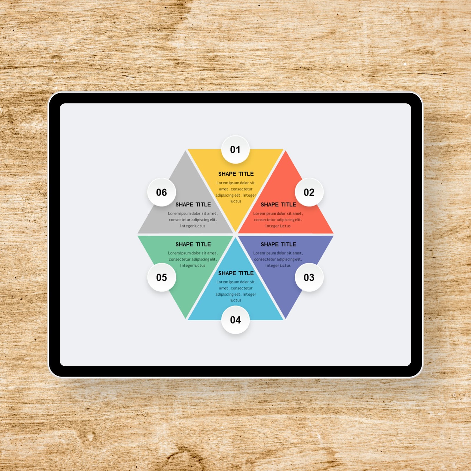 Triangle Merge Polygon PowerPoint Templates - PowerPoint Free