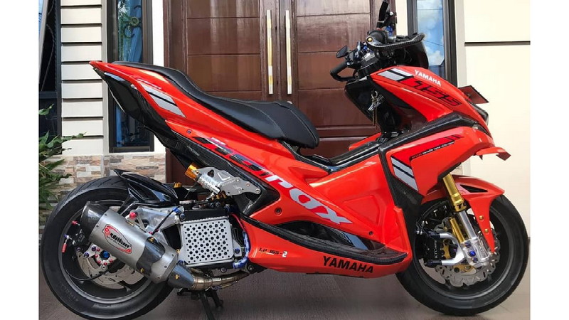 Galeri Foto Modifikasi Aerox Terbaru Paling Keren - SatuGeber