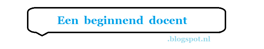 Een beginnend docent: De escalatieladder