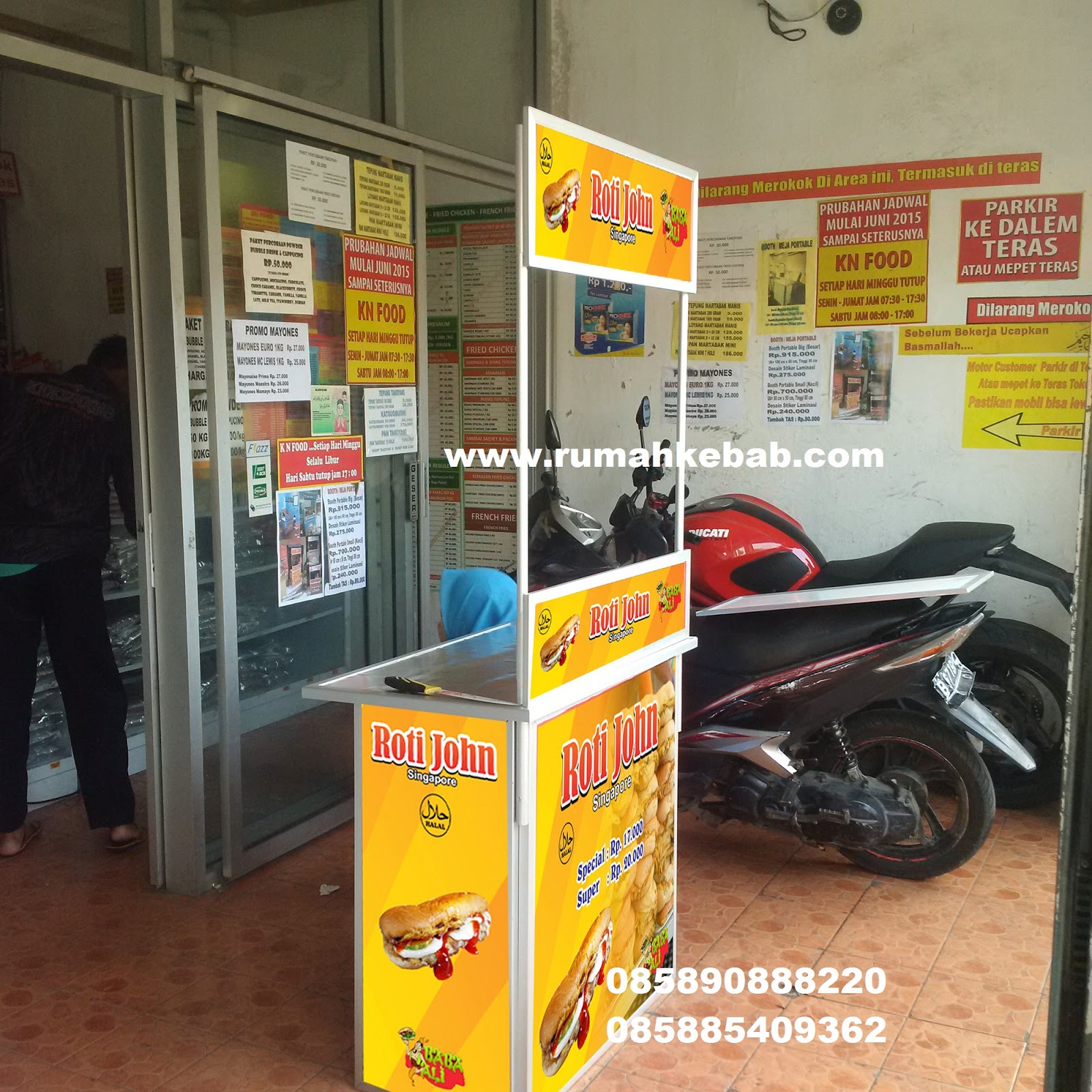 Booth Bongkar Pasang: Event Desk/stand