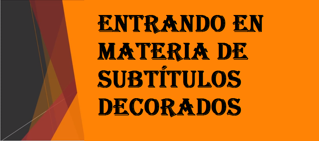 Bloguero Forever: Paso a paso para hacer subtítulos llamativos en ...