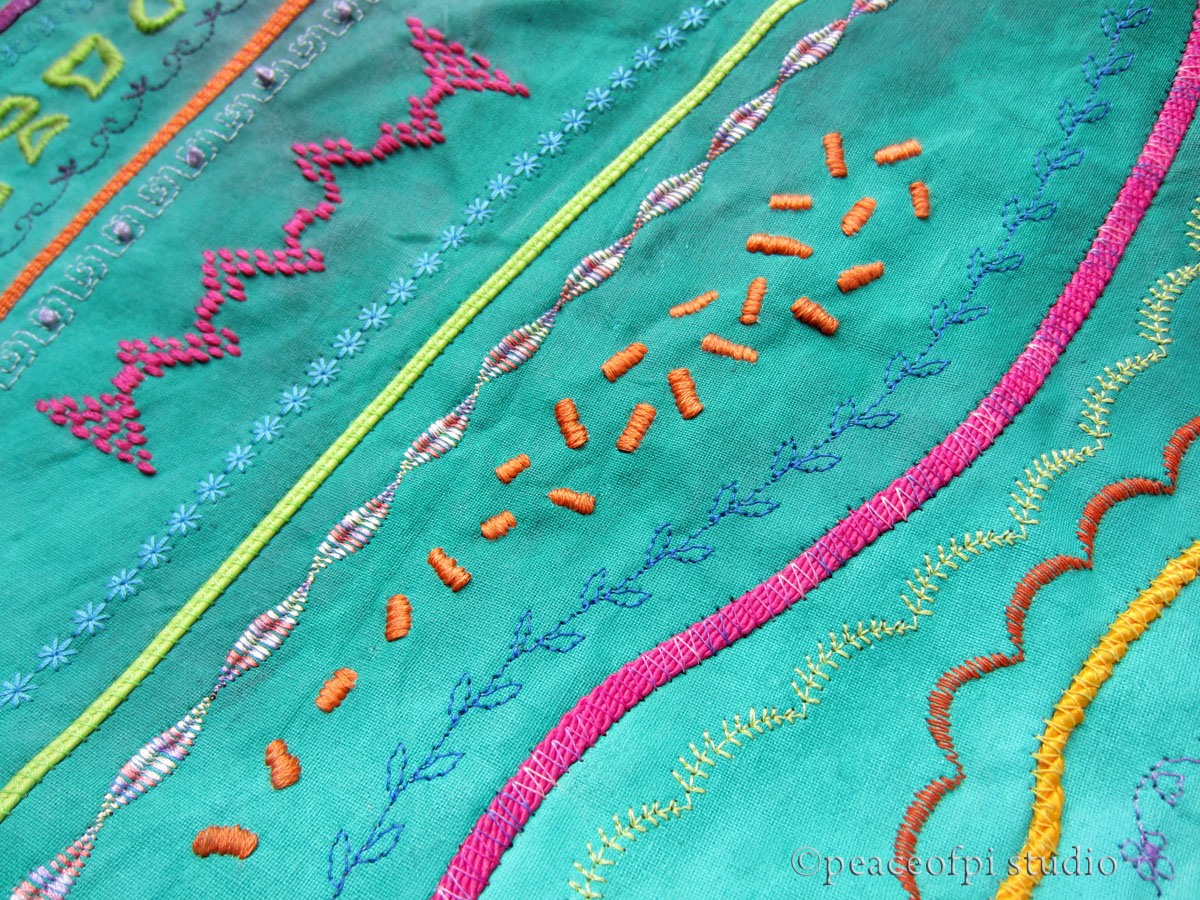 peaceofpi studio: Stitch by Stitch