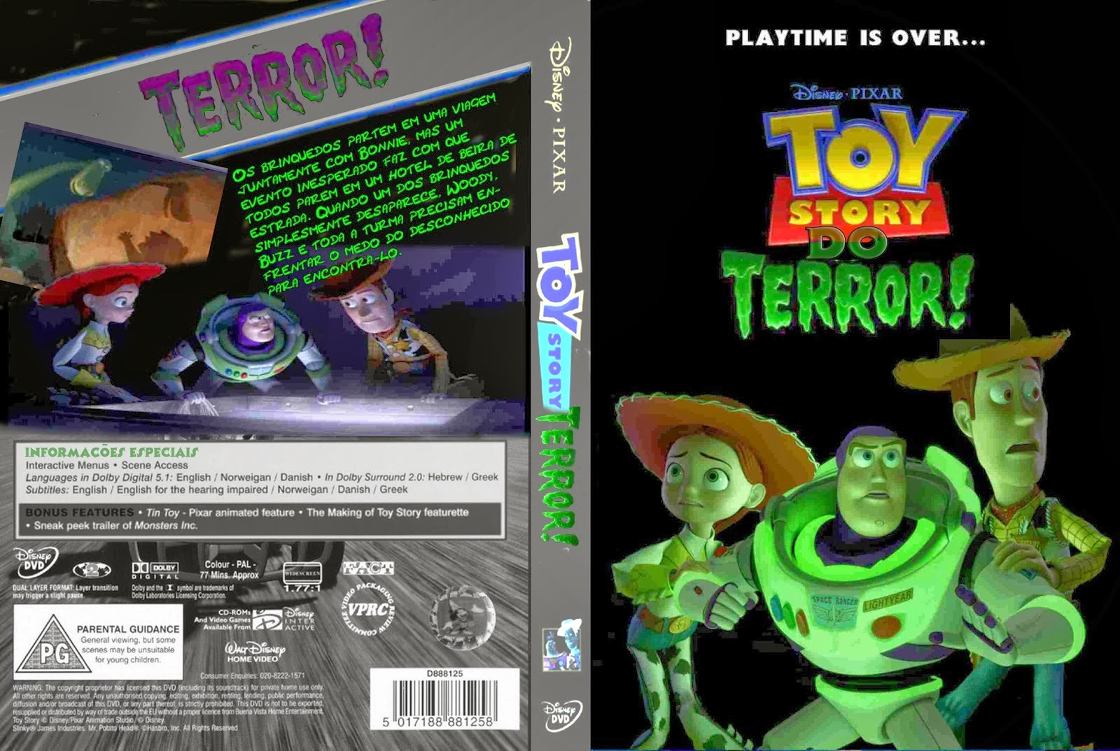 Capa Toy Story do Terror