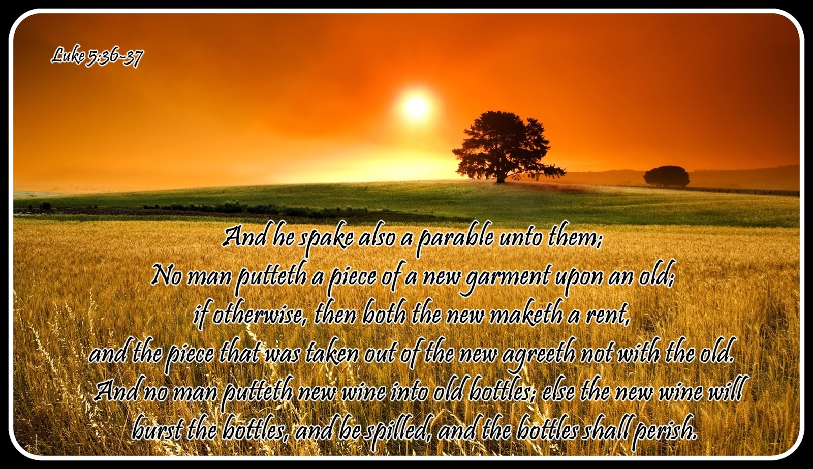 Meet Me At Calvary: The Challenge Of The New Luke 5:29-39