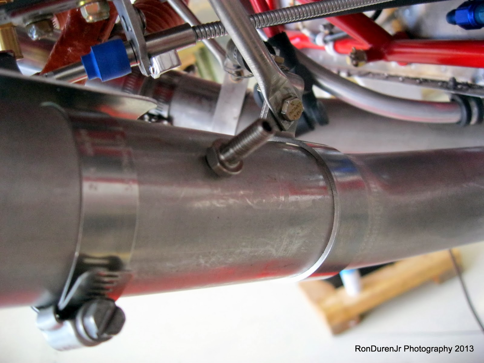 Ron's RV7 Factory: Smoke Tank Installation HOBBS 2216.0 hrs