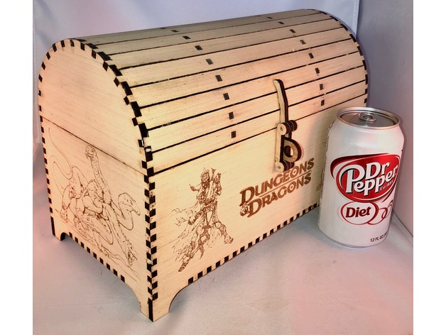 VECTOR BAUL GRANDE 30X15X20CM CNC ROUTER Y LASER | VECTORES GRATIS CNC ...