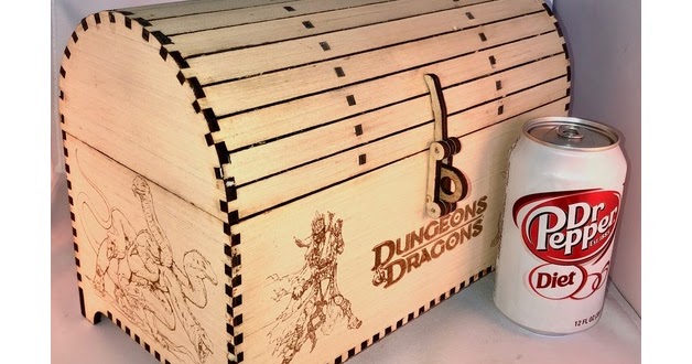 VECTOR BAUL GRANDE 30X15X20CM CNC ROUTER Y LASER | VECTORES GRATIS CNC ...