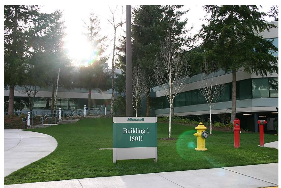 In the current branch...: Microsoft Redmond Campus