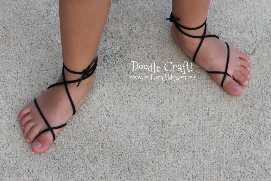 Barefoot Ninja Sandals for Little Boys!