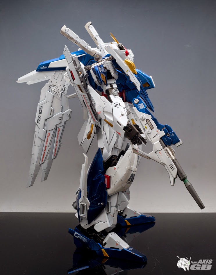Painted Build: G-System 1/72 RX-105 Xi Gundam "Metallic Finish"