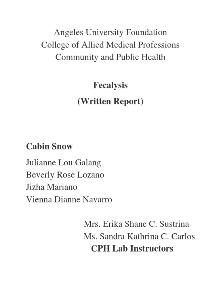 fecalysis - philippin news collections
