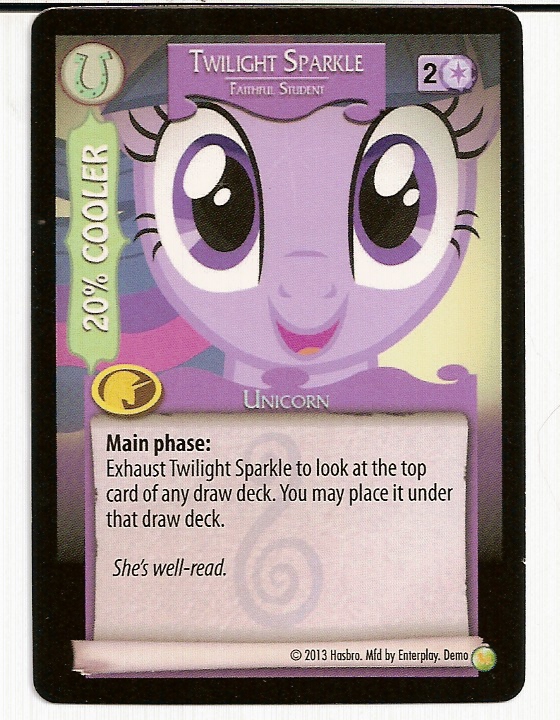 Equestria Daily - MLP Stuff!: All Cards from the MLP CCG Test Event at ...