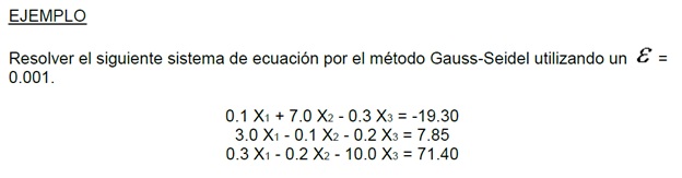 Método Gauss-Seidel: Método Gauss-Seidel Método Gauss-Seidel: Método Gauss-Seidel