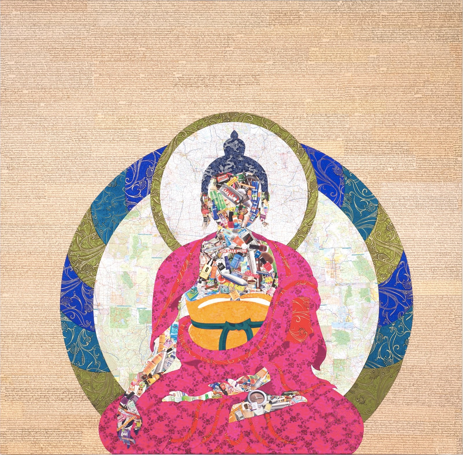 nickyskye meanderings: Contemporary Tibetan art