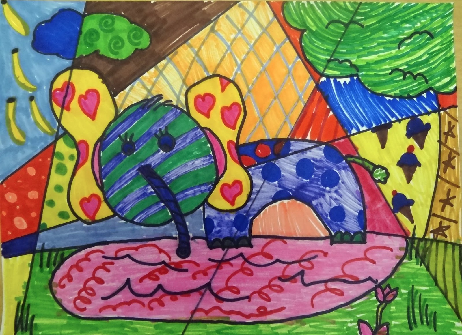 The Talking Walls: Romero Britto Art Lesson for Kids