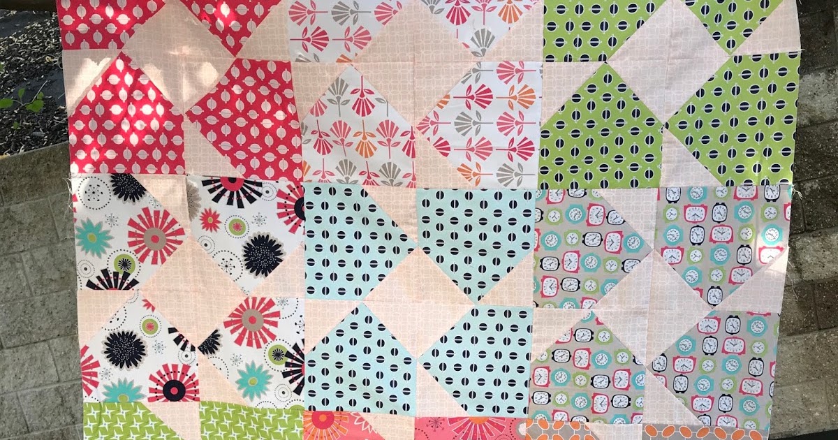 dream quilt create: Flower Power Throw quilt