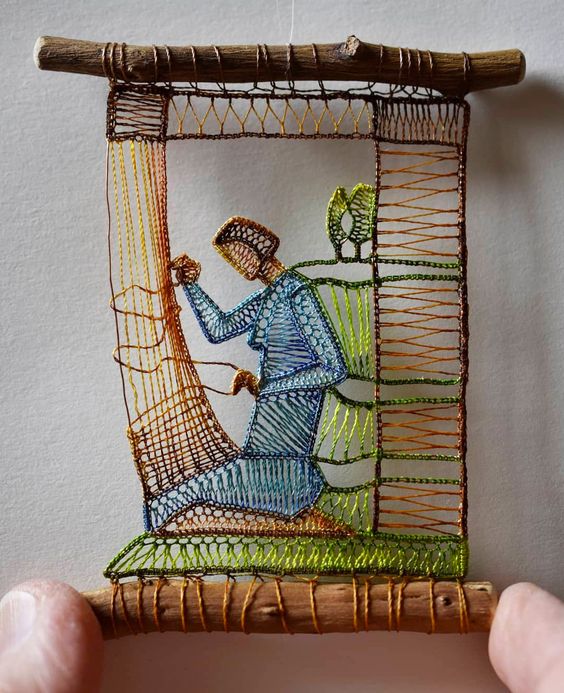 Tutorial de Artesanías: Arte con encaje