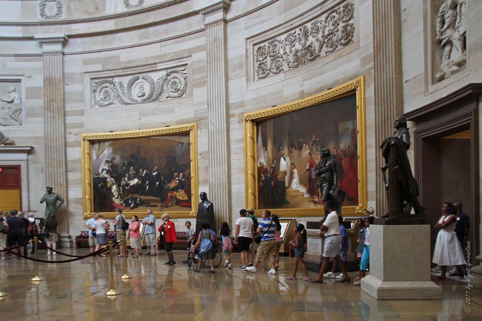 Public Art in Chicago: US Capitol Bldg.. The Rotunda..