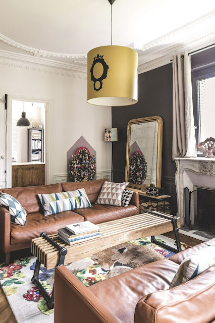 The magical universe of an original French house