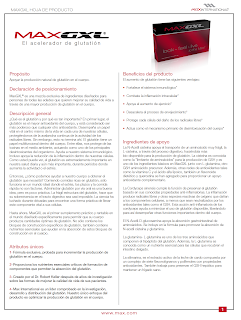 MAX GXL HOJA DE PRODUCTO - MAX INTERNATIONAL VENEZUELA