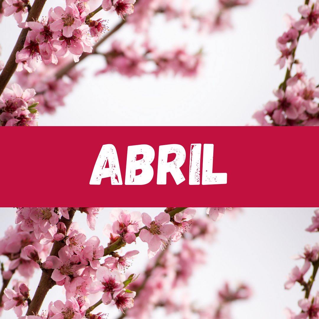 Palabras de abril