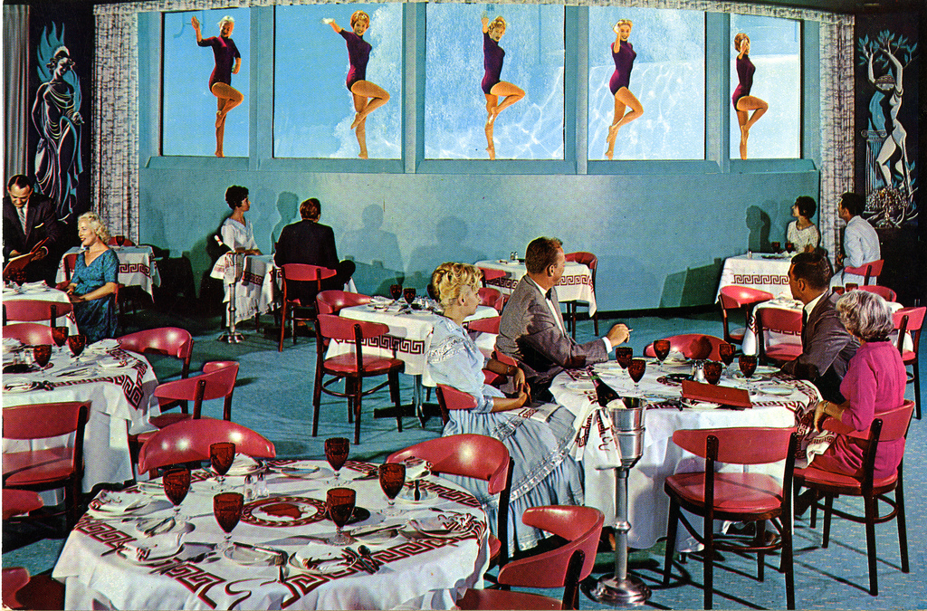 Scenes From a Few Vintage Restaurants - Go Retro!